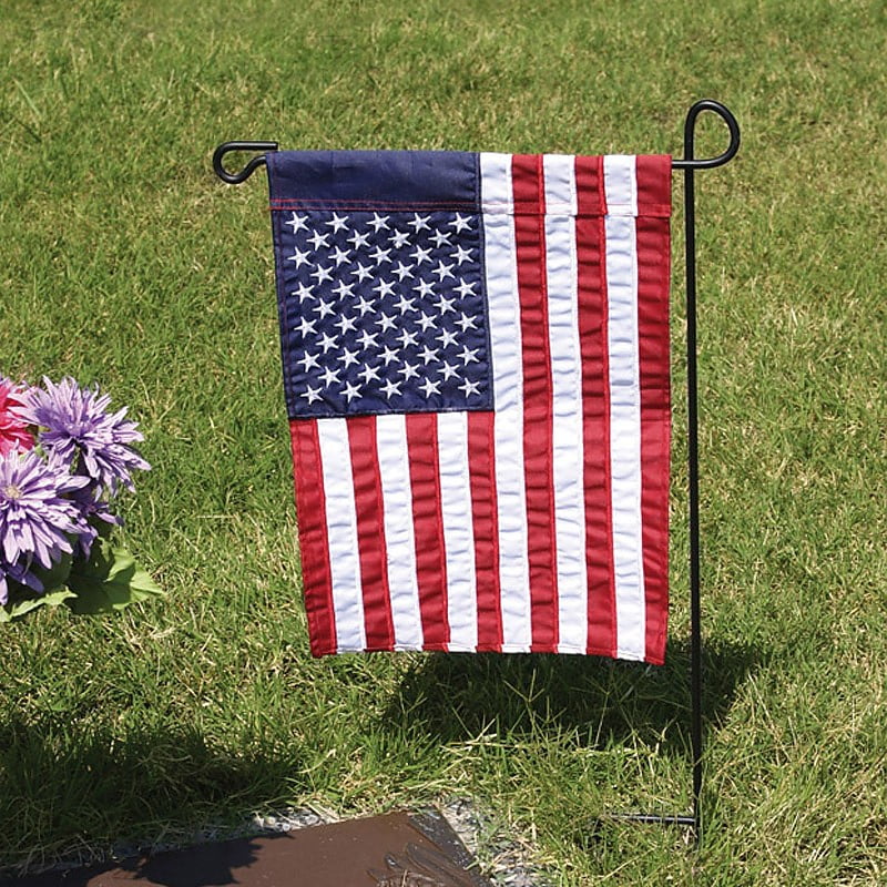 Evergreen 28" Cemetary Garden Flag Stand - Walmart.com