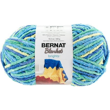 Bernat Blanket Brights Yarn, 300g, Surf Varg - Walmart.com