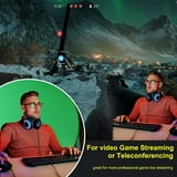 "Vinci 43.3"" Portable Green Screen, Chair Backdrop for Streaming ...