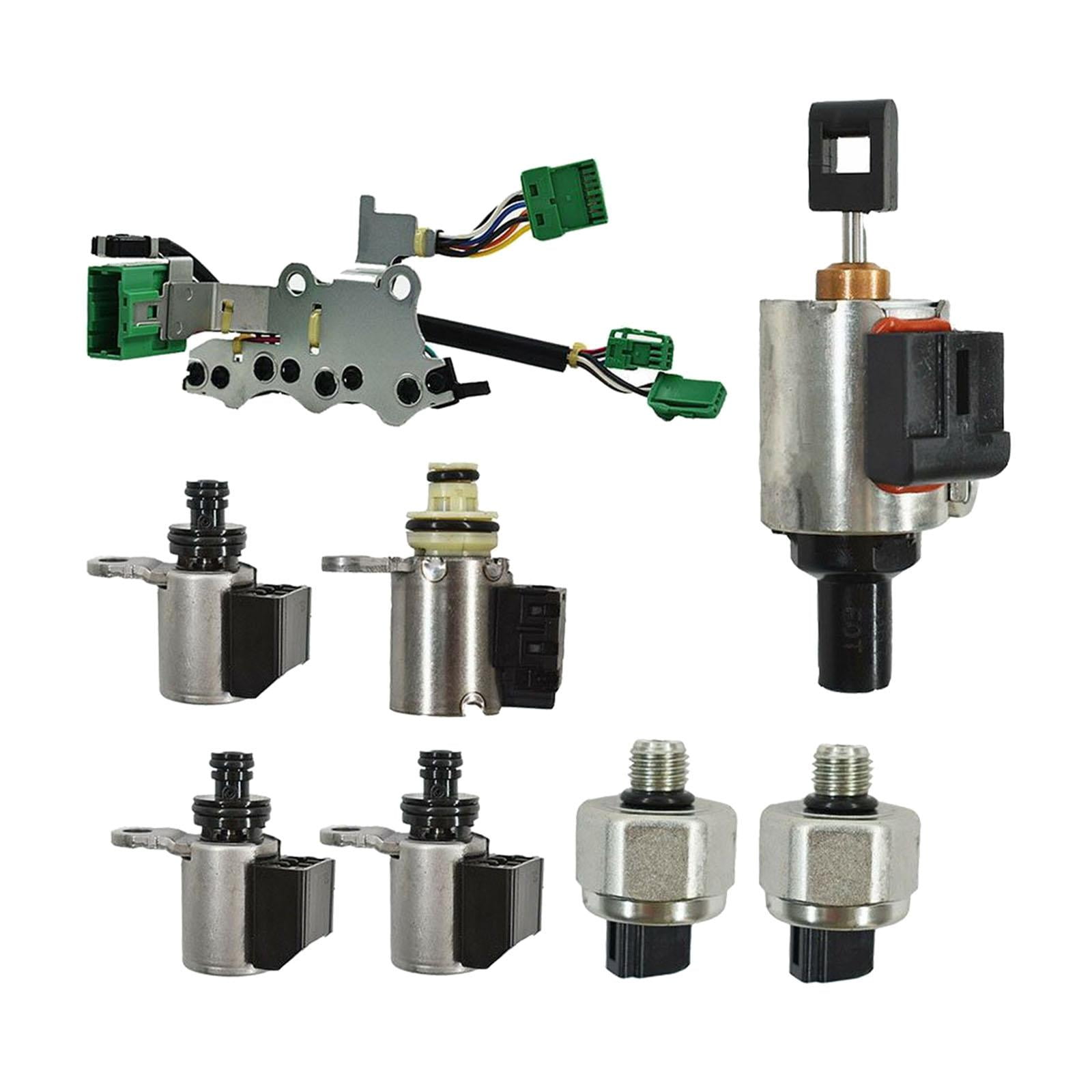 de solenoides de transmisión de cuerpo de válvula JF011E RE0F10A para Zulema Solenoides de ...