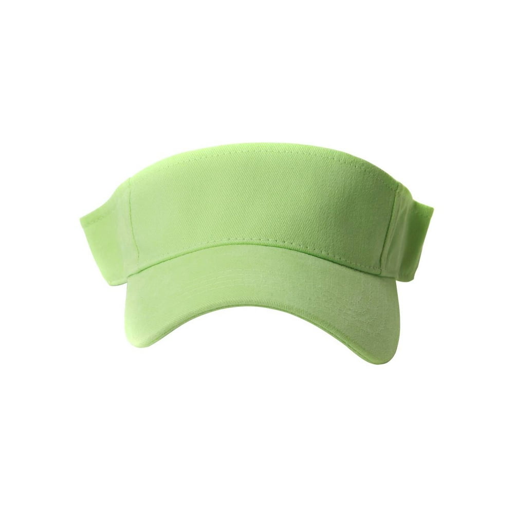 Blank Lime Green Adjustable Visor - Walmart.com - Walmart.com