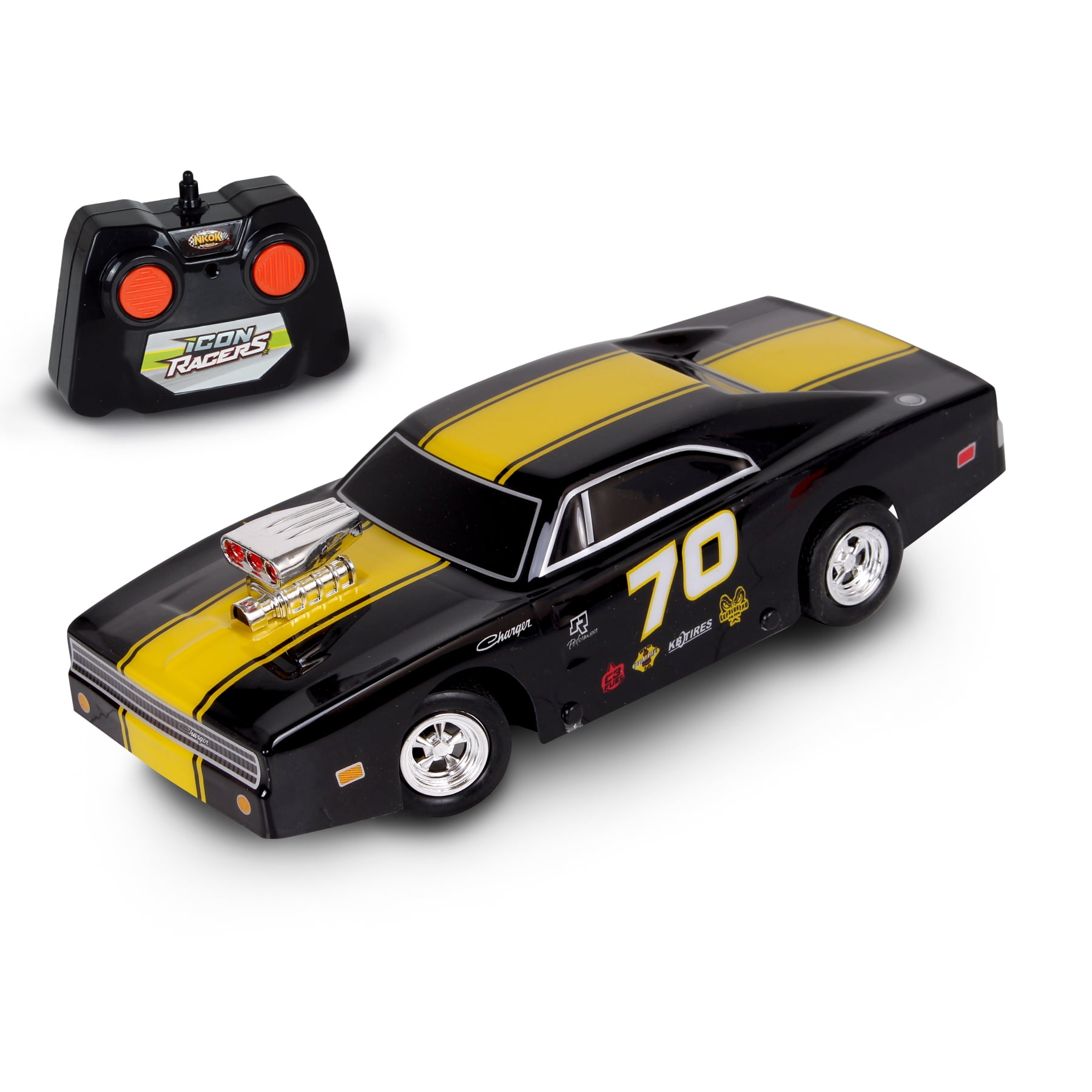 Click here for Nkok 1970 Dodge Charger - Yellow/Black 1:24 prices