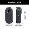 4K Thumb Action Camera Tiny Size Mount Small Body Vlog Camera for Video ...