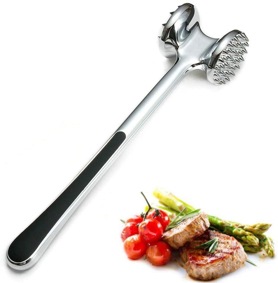 Meat Tenderizer Meat Hammer Chicken Pounder Non Slip Handle Double