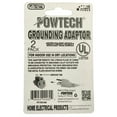 4pc All Top Bargains Grounding Adapter, 3 to 2 Prong Plug-In Electrical ...