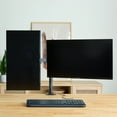 onn Full Motion Dual Monitor Desk Mount, Fits 2 Screens up to 32 Inches ...
