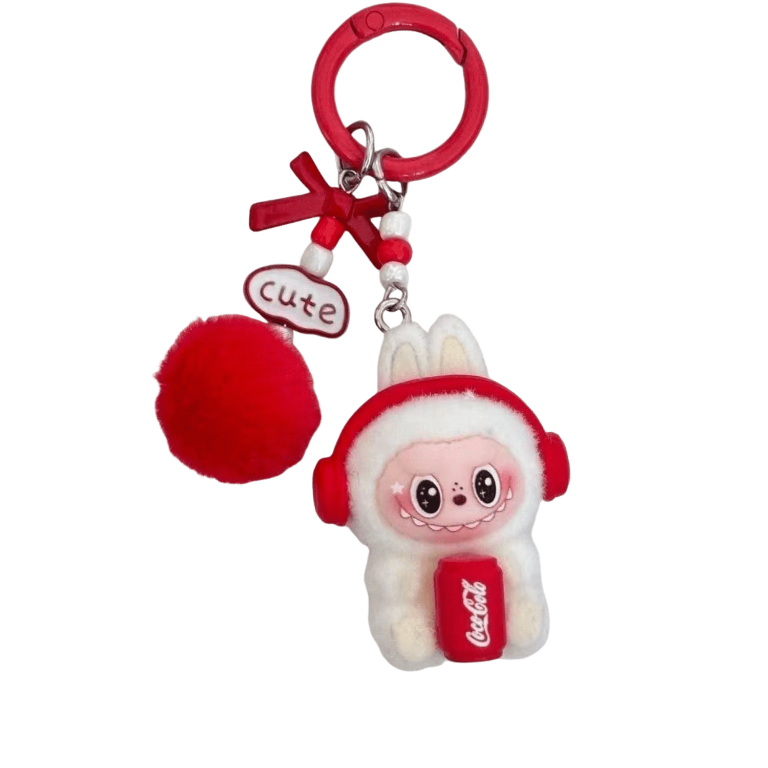 Click here for Unbranded Hood Plush Keychain Set - Cute Charm & P... prices