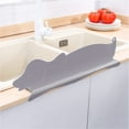 Callipe Kitchen Sink Splash Guard with 4 Suction Cups Puppy Shape Dish ...