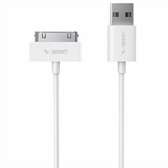 My Cable Mart 3ft USB Sync and Charge Cable, 30-Pin Connector for ...