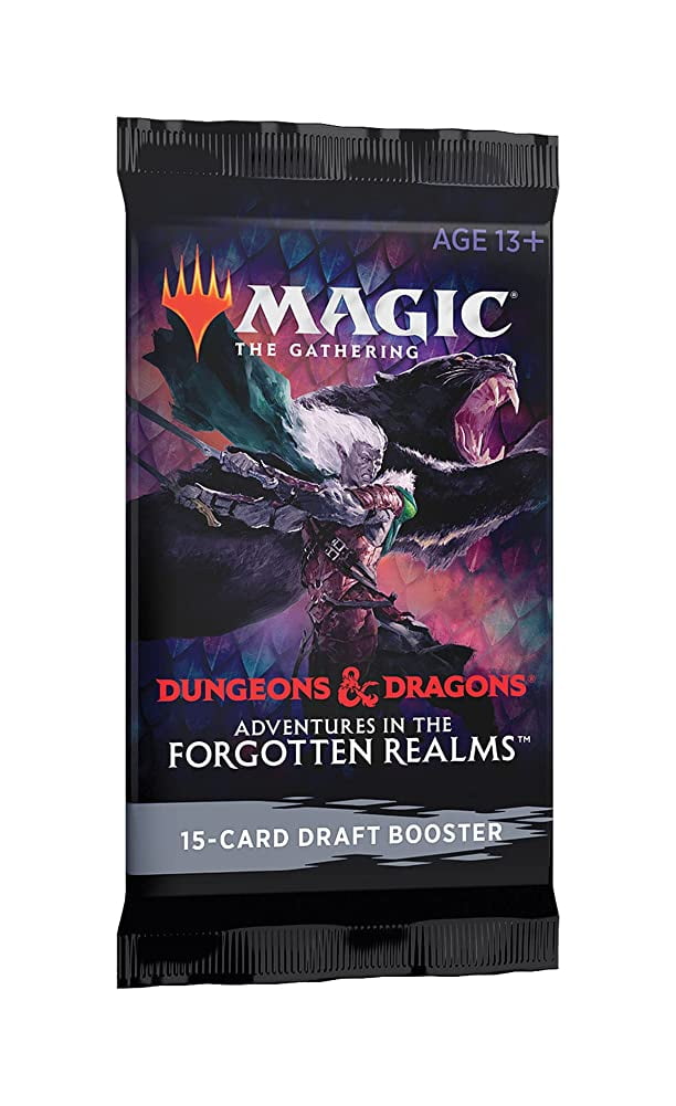 Magic: The Gathering Draft Booster Pack Lot MTG Adventures in The ...