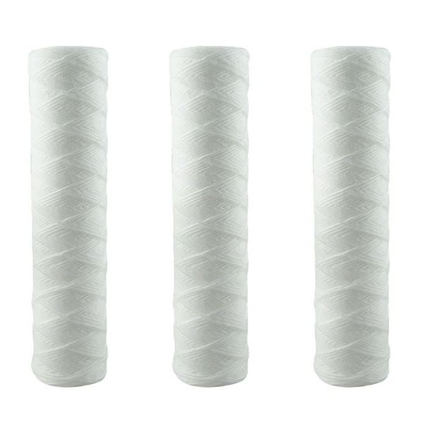 Juego de 3 cartuchos filtrantes en espiral para filtro de agua ...