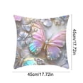 ddioayh Cushion Cover Colorful Pet Patterns 45x45cm Machine Washable ...