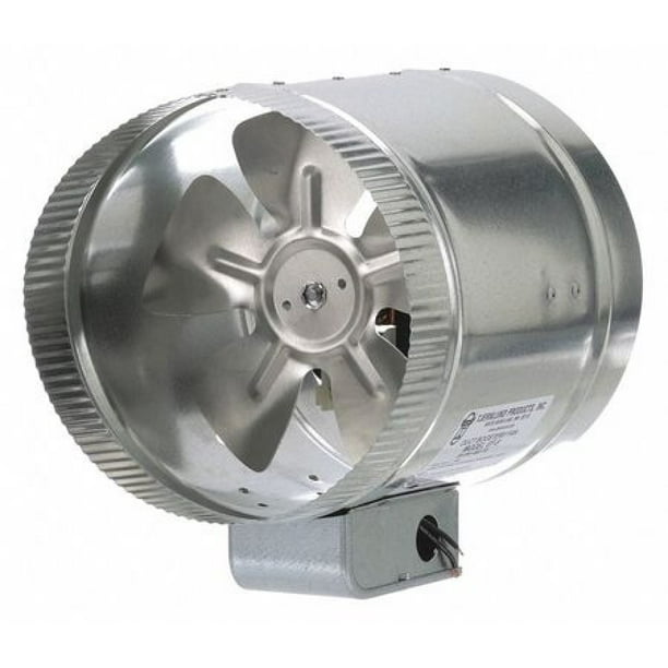 Tjernlund EF-8 Duct Booster Commercial Grade Duct Fan for 8 Inch Round ...