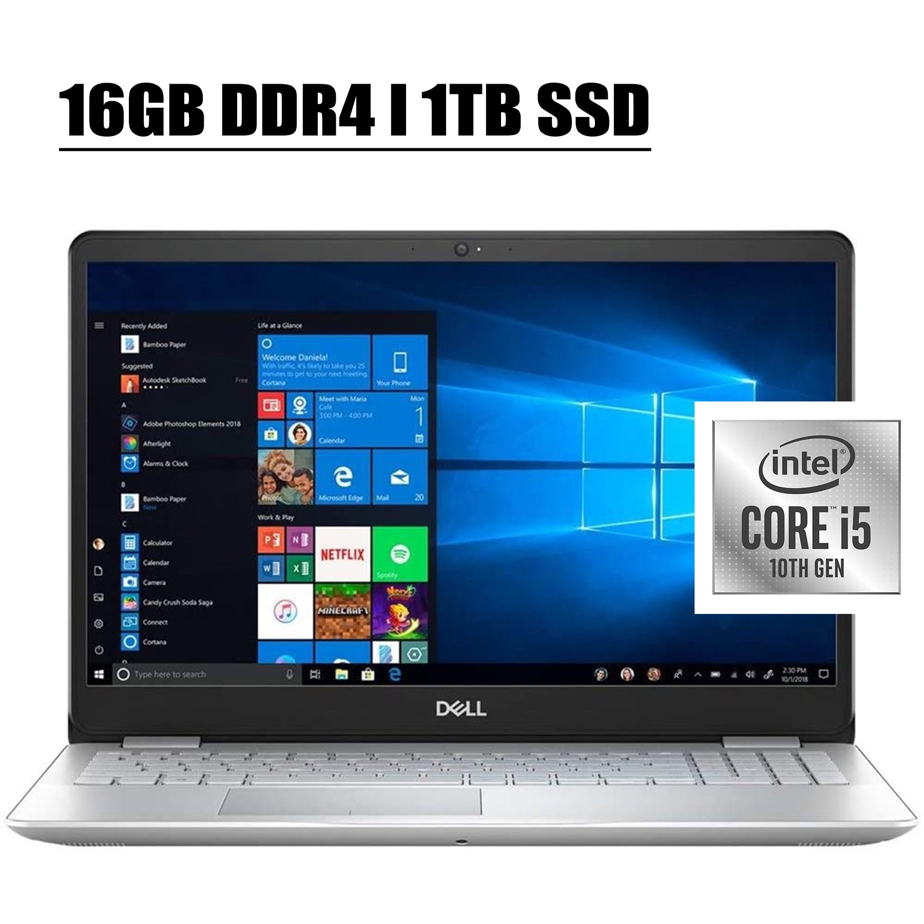 2020 Latest Dell Inspiron 15 5000 5593 Laptop | 15.6" Full HD Anti ...
