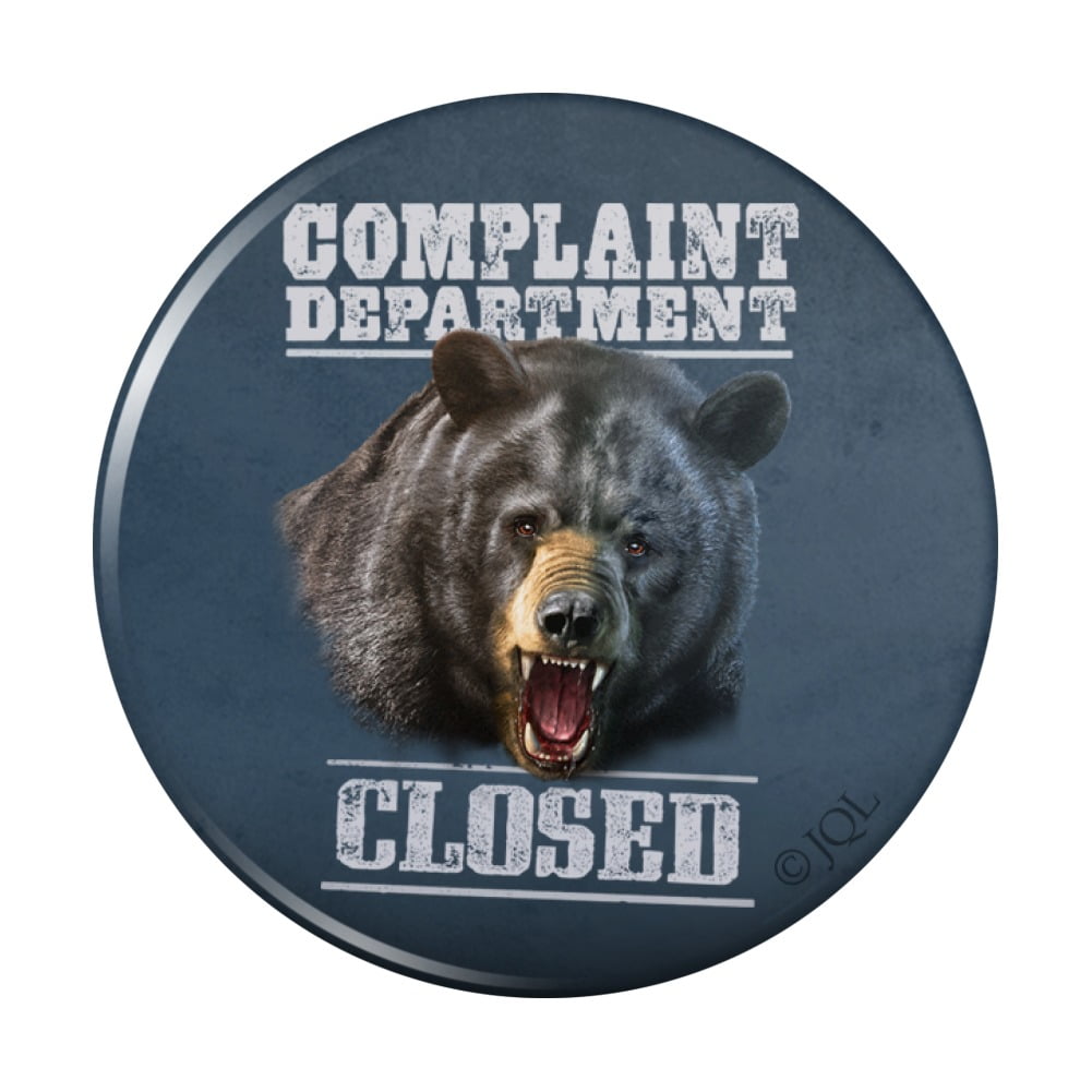 Complaint Department Closed Bear Kitchen Refrigerator Locker Button ...