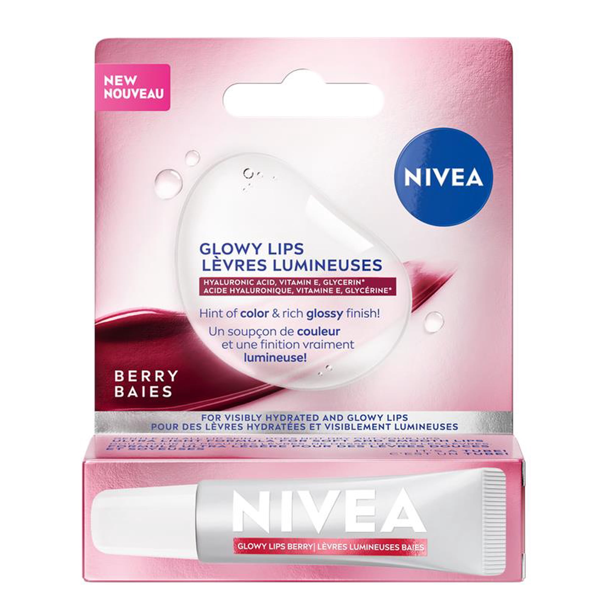 Click here for Nivea Glowy Lips Berry  Tinted Lip Balm With Vitam... prices