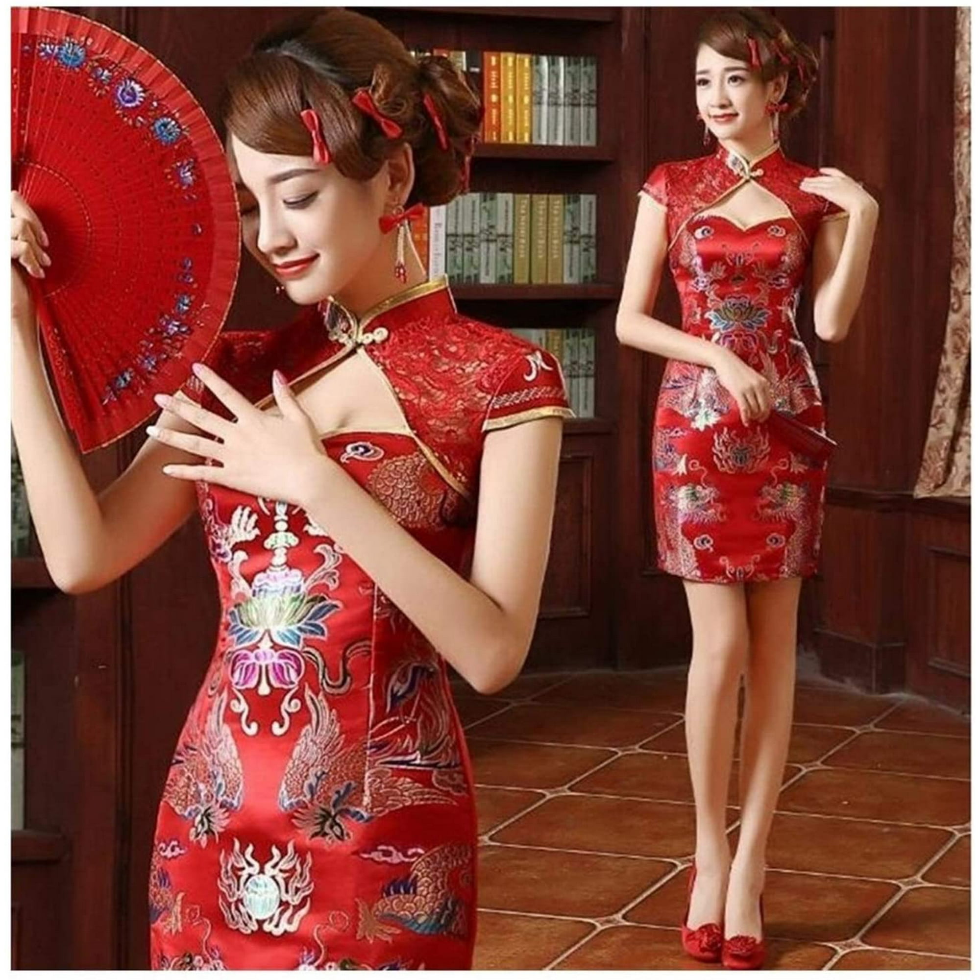 Traditional Qipao Red