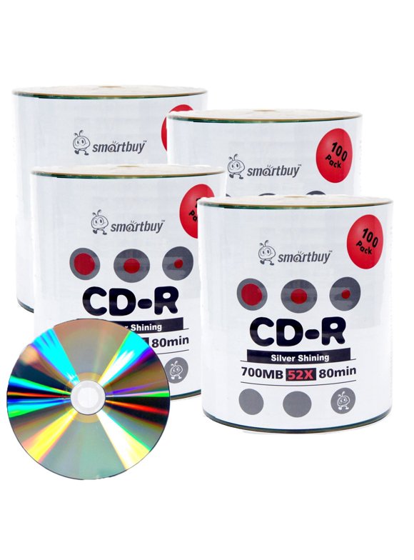 Blank CD-R Discs in Blank Media - Walmart.com