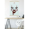 IT: Chapter 2 - Smile One Sheet Wall Poster with Wooden Magnetic Frame ...