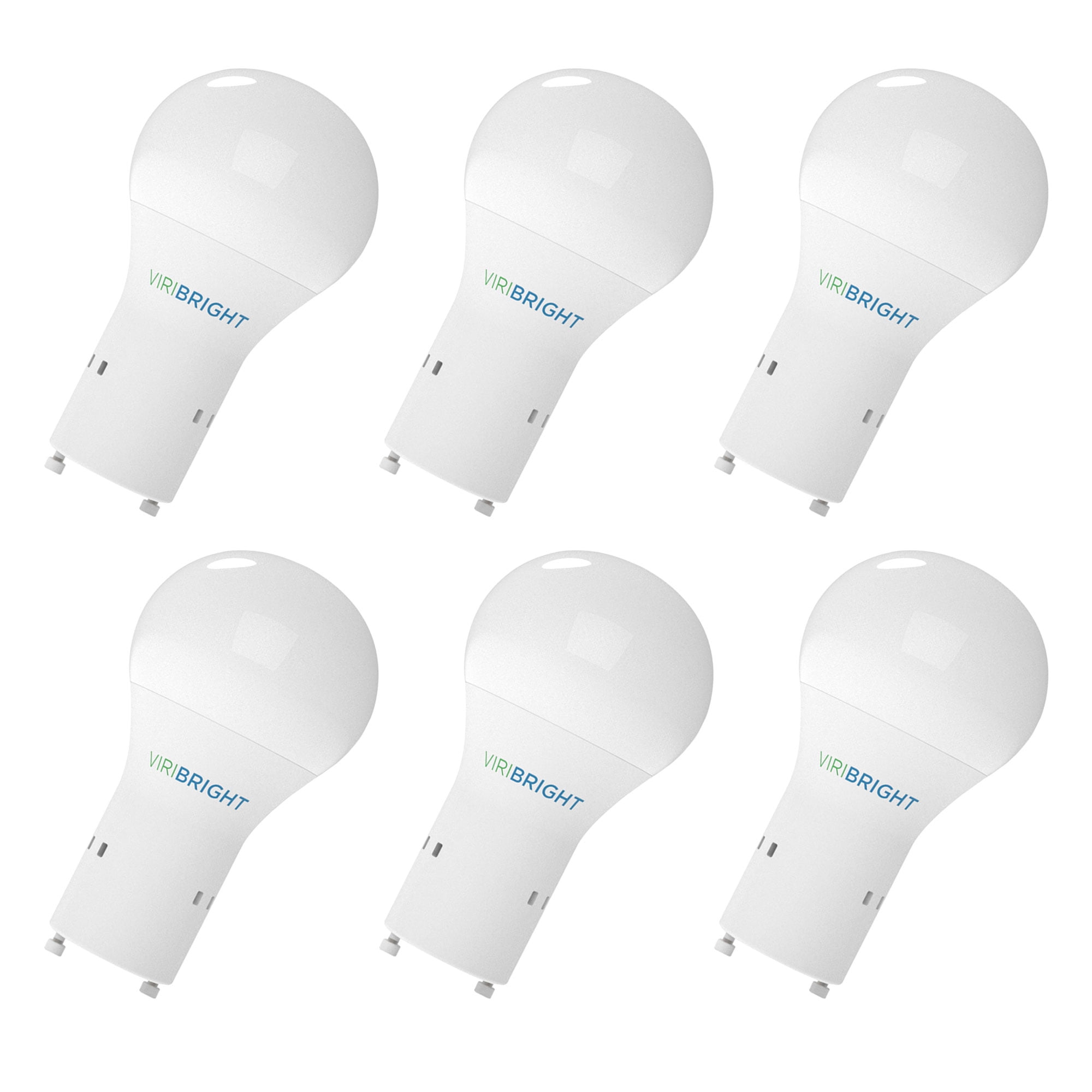 Viribright 60-Watt Equivalent A19 GU24 Dimmable LED Light Bulb, 5000K ...