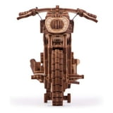 Wood Trick 3D Wooden Motorcycle Toy, Miniature Hobby Kit for Adults and ...