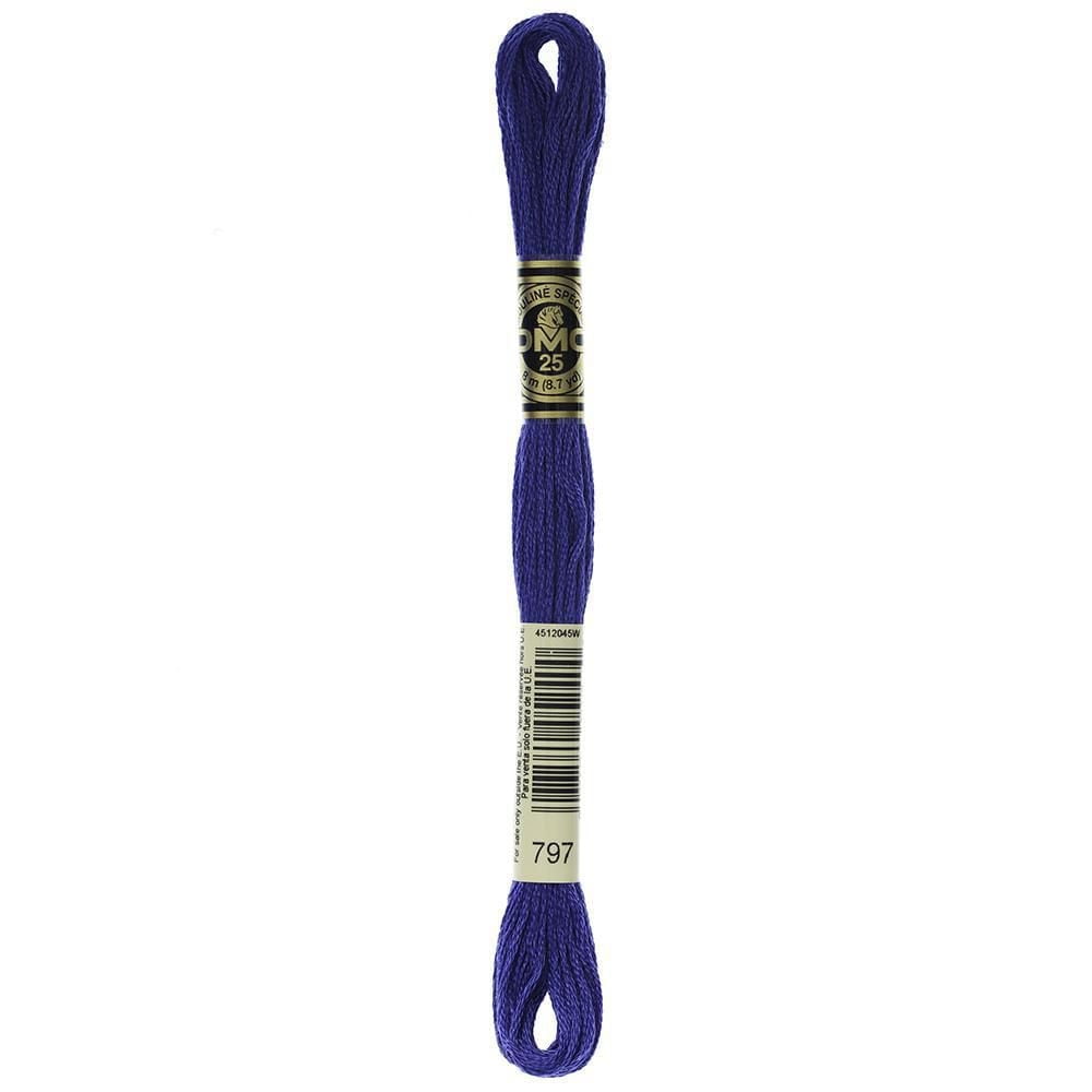 Click here for Dmc Blue Cotton 6 Strand Floss 8m prices