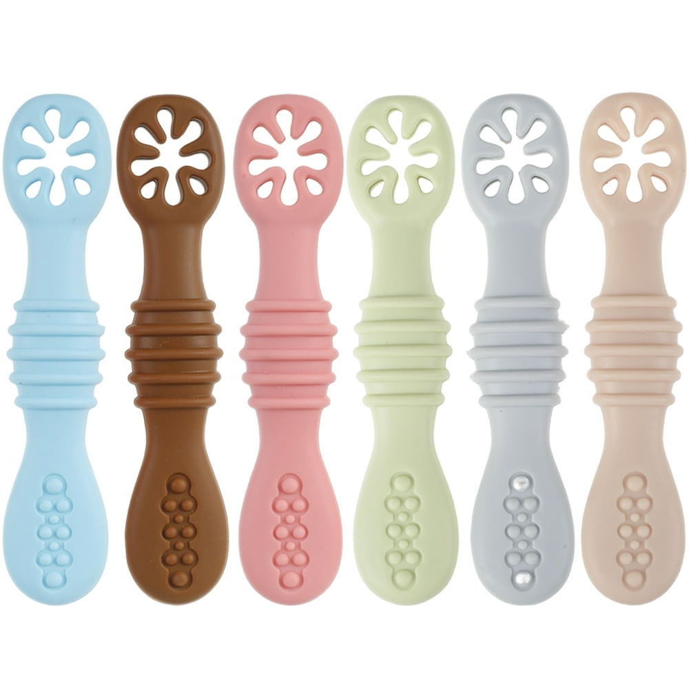 Click here for Generic Silicone Baby Spoon 6-Pack Bpa Free Self F... prices
