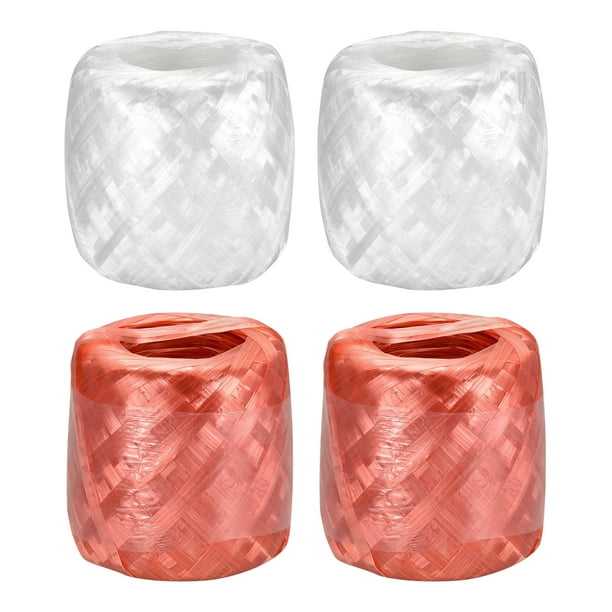 Uxcell Polyester Nylon Plastic Rope Twine Bundled for Packing ,250m Red ...