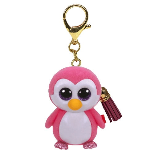 TY Beanie Boos - Mini Boo Collectible Clips - GLIDER the Pink Penguin ...