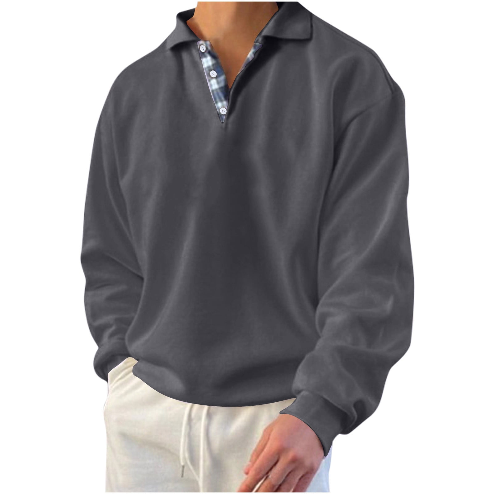 Click here for Zbxnli Mens Big And Tall Shirts Long Sleeve Collar... prices