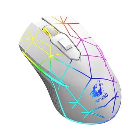 jovati Wireless Gaming Mouse, Rechargeable Computer Mouse Mice With ...