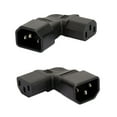 C14 to IEC320 C13/C5/C7 AC-Power Adapter 3 Terminals Socket Adapter ...