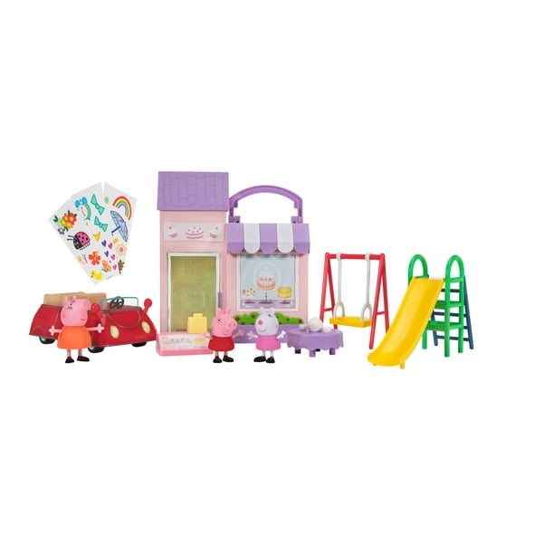 Peppa Pig Exclusive Fun Day Value Box Playset - Walmart.com - Walmart.com