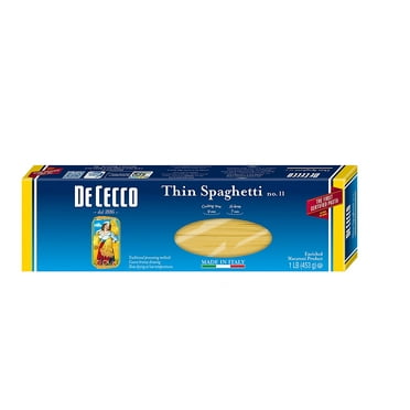 De Cecco Pasta Spaghetti,16Oz (Pack Of 20) - Walmart.com