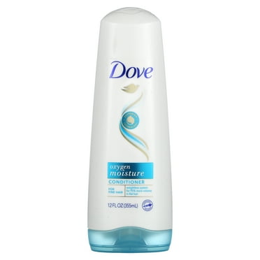 Dove Oxygen Moisture Shampoo, Daily Care for Fine Hair, 12 oz - Walmart.com