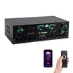 Pyle Wireless Bluetooth Home Stereo Amplifier - Multi-Channel 200 Watt ...
