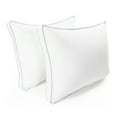 Superior Solid Microfiber Medium Density Pillow - Standard - Walmart.com