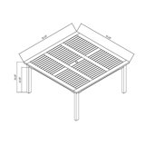 Amazonia Wood 9 Piece Patio Dining set - Walmart.com