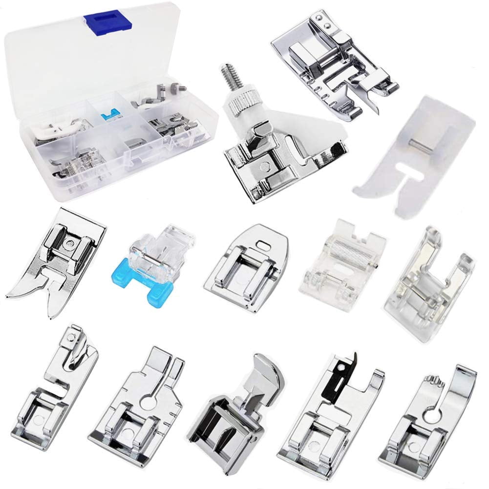 Set de prensatelas para máquina de coser, 13 unidades, Fbshicung, para Brother | Bodega Aurrera ...