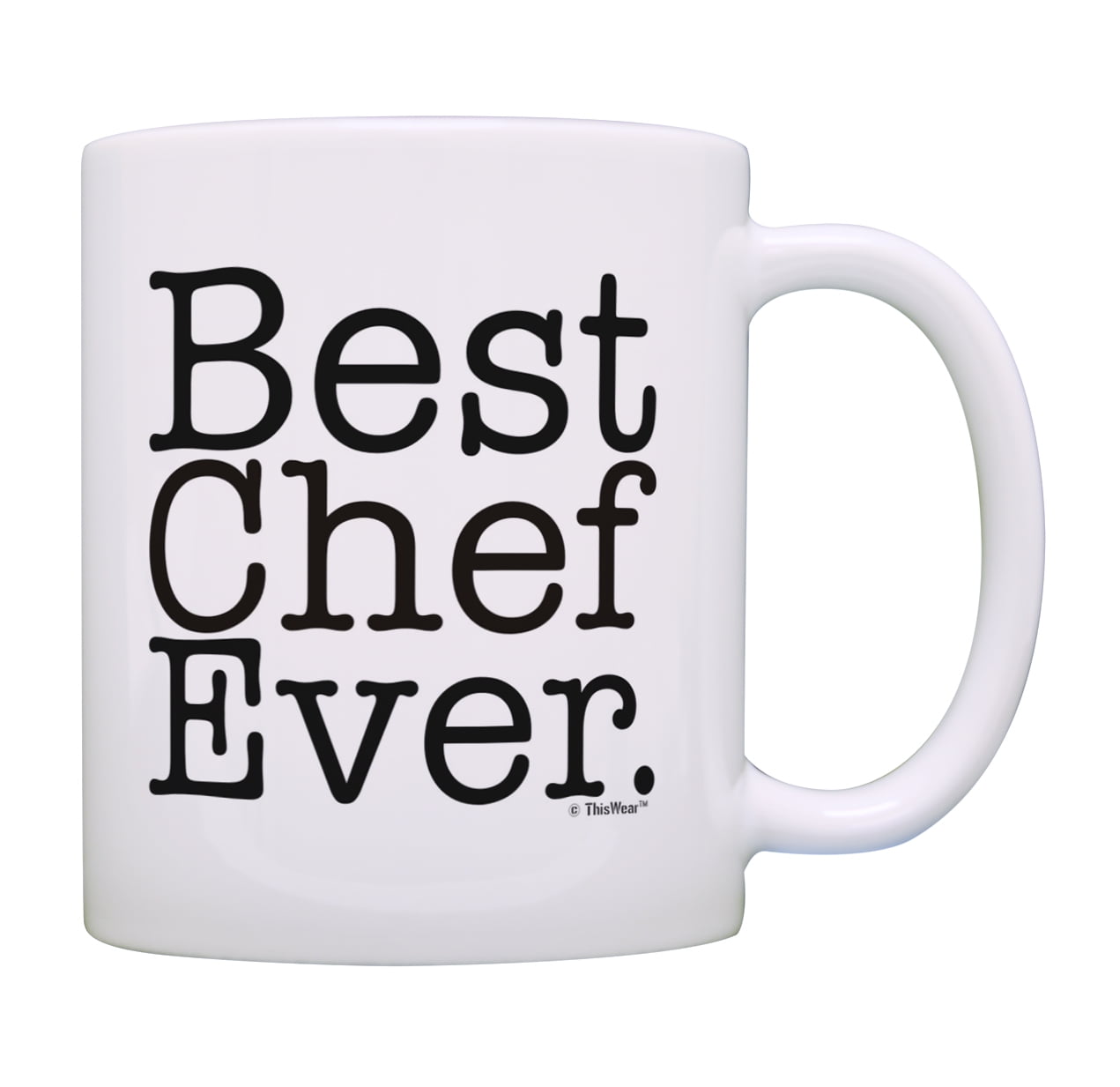 ThisWear Best Chef Mug Best Chef Ever Mug Gift for Chefs Chef Coffee ...