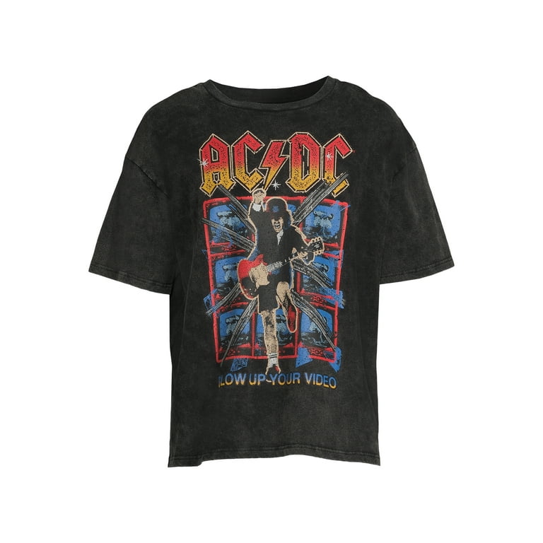 AC DC Men s Graphic Concert Tee Walmart