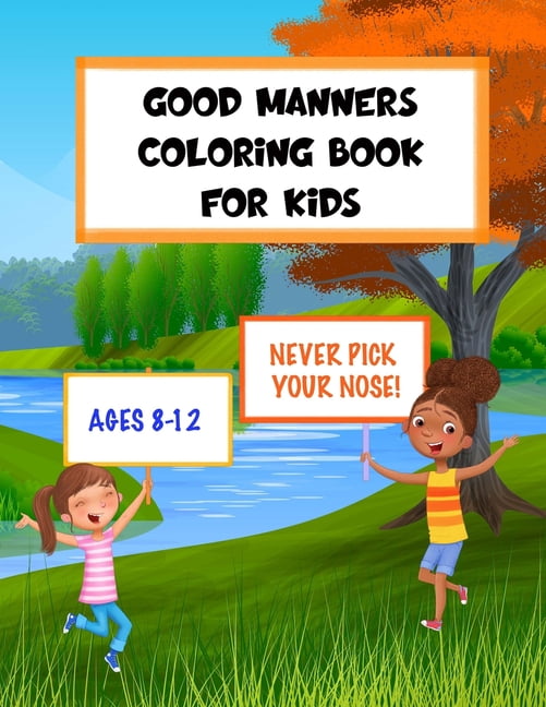 Manners Coloring Pages For Kids