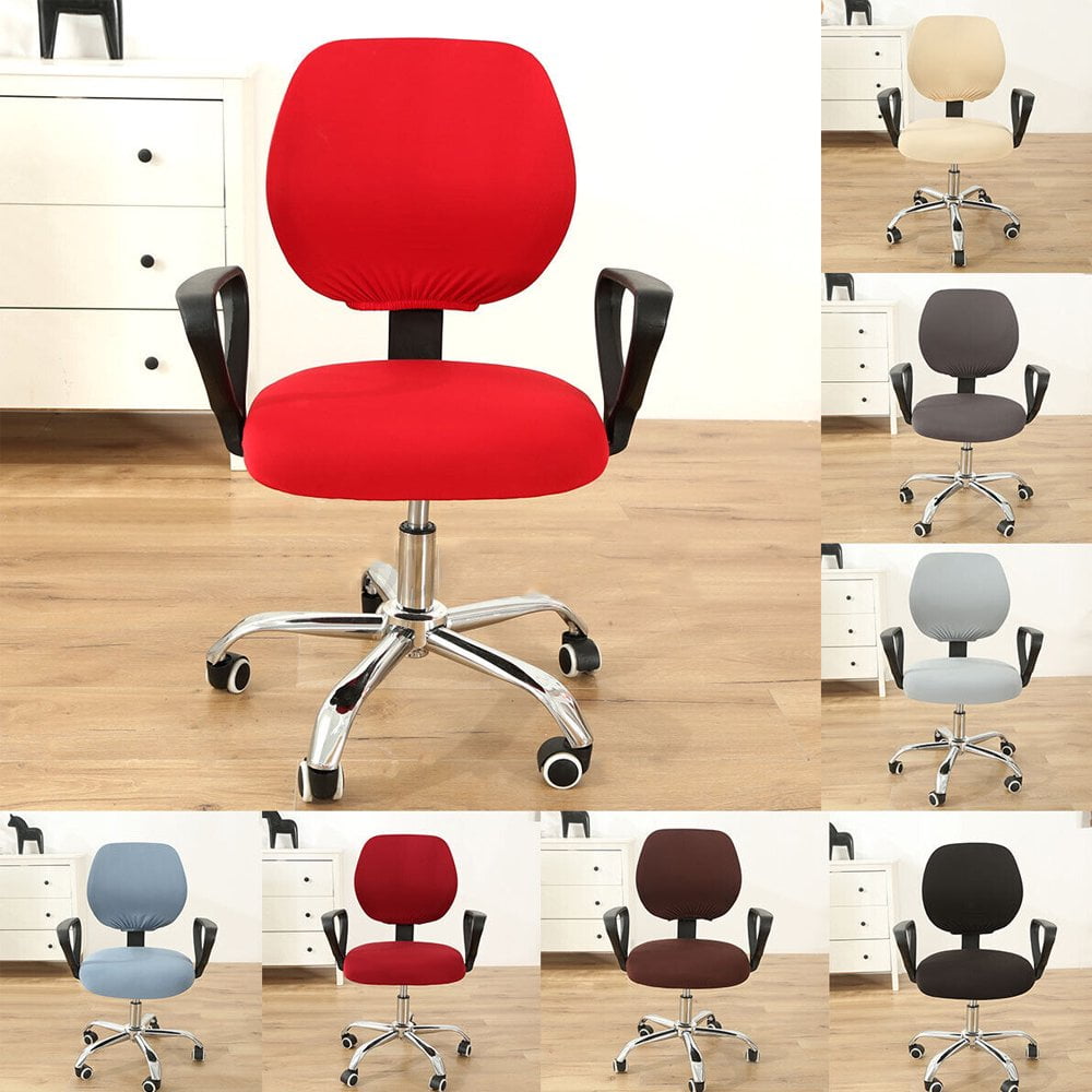 Universal Washable Rotating Swivel Computer Office Chair Covers ...