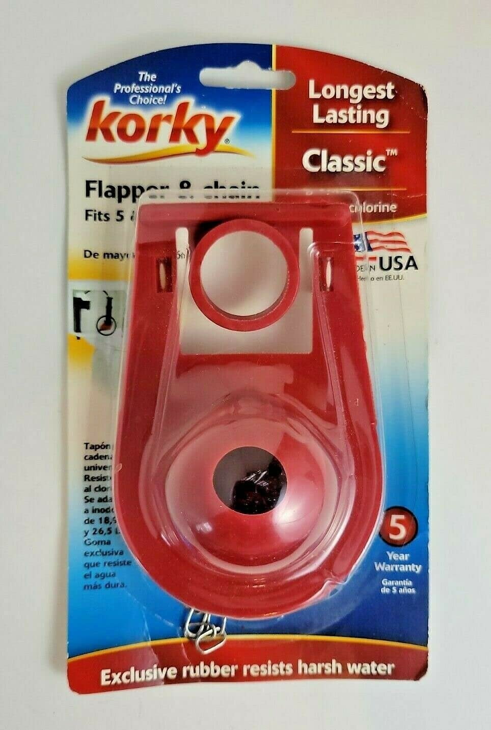 Korky 2000BP Classic Plus Flapper- 3 Pack - Walmart.com