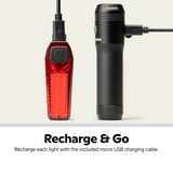 Schwinn USB Rechargeable Light Set, 500 Lumens, Black - Walmart.com