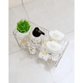 2-Tier Bathroom Storage Organizer Rack, Stainless Steel Shower Caddy ...