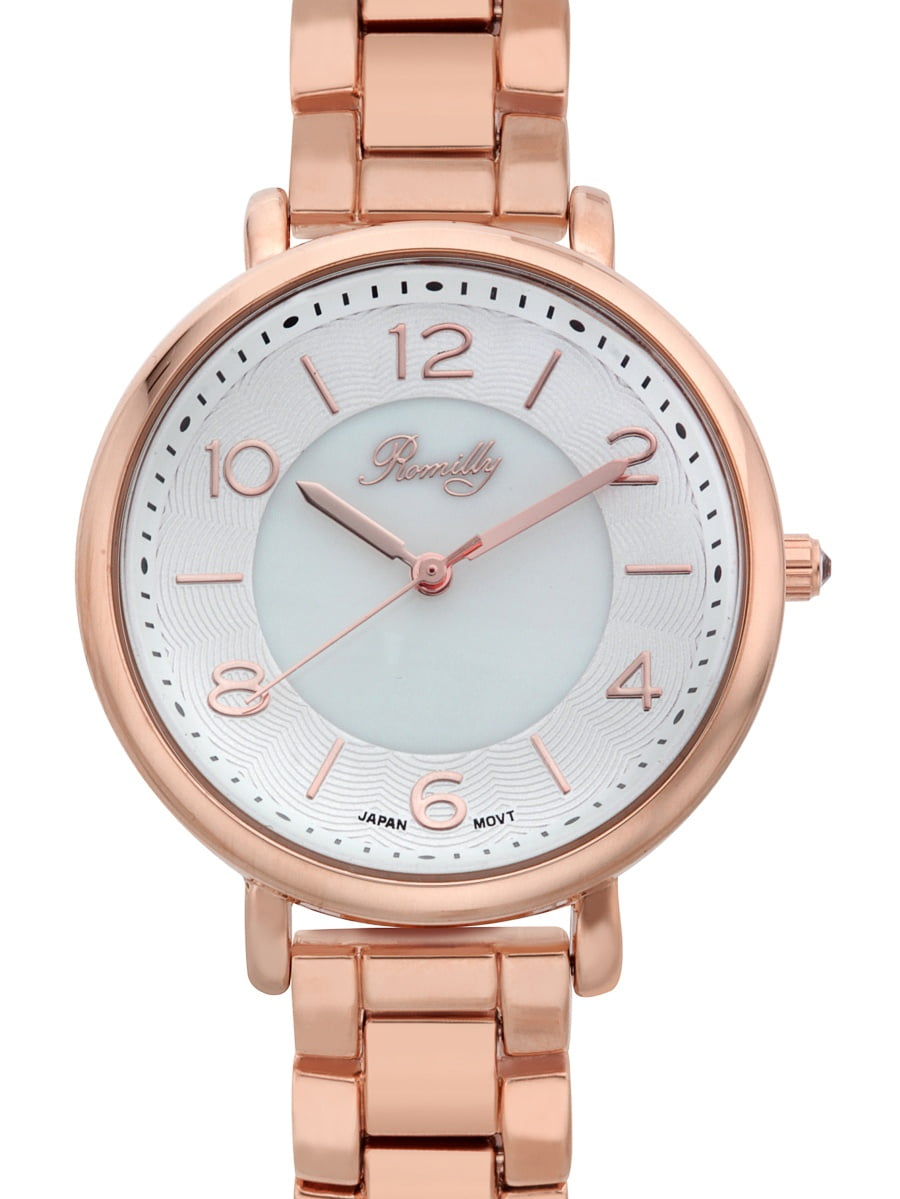Romilly Gouyen Ladies Watch Textured Dial Mother of Pearl Core ...