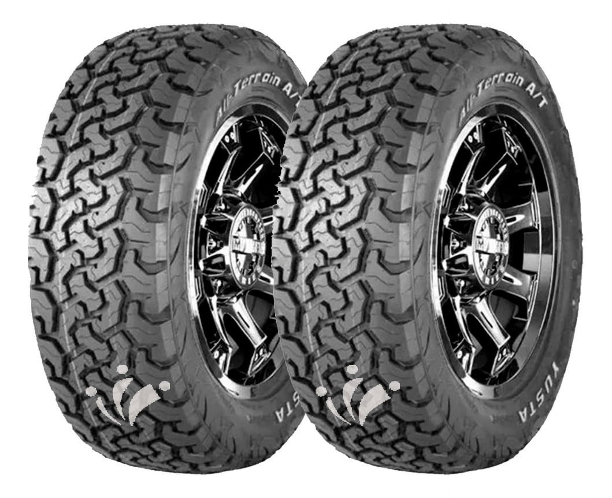 2 Llantas 35x12.50r17lt Yusta Conqueror All Terrain At 125q | Walmart ...