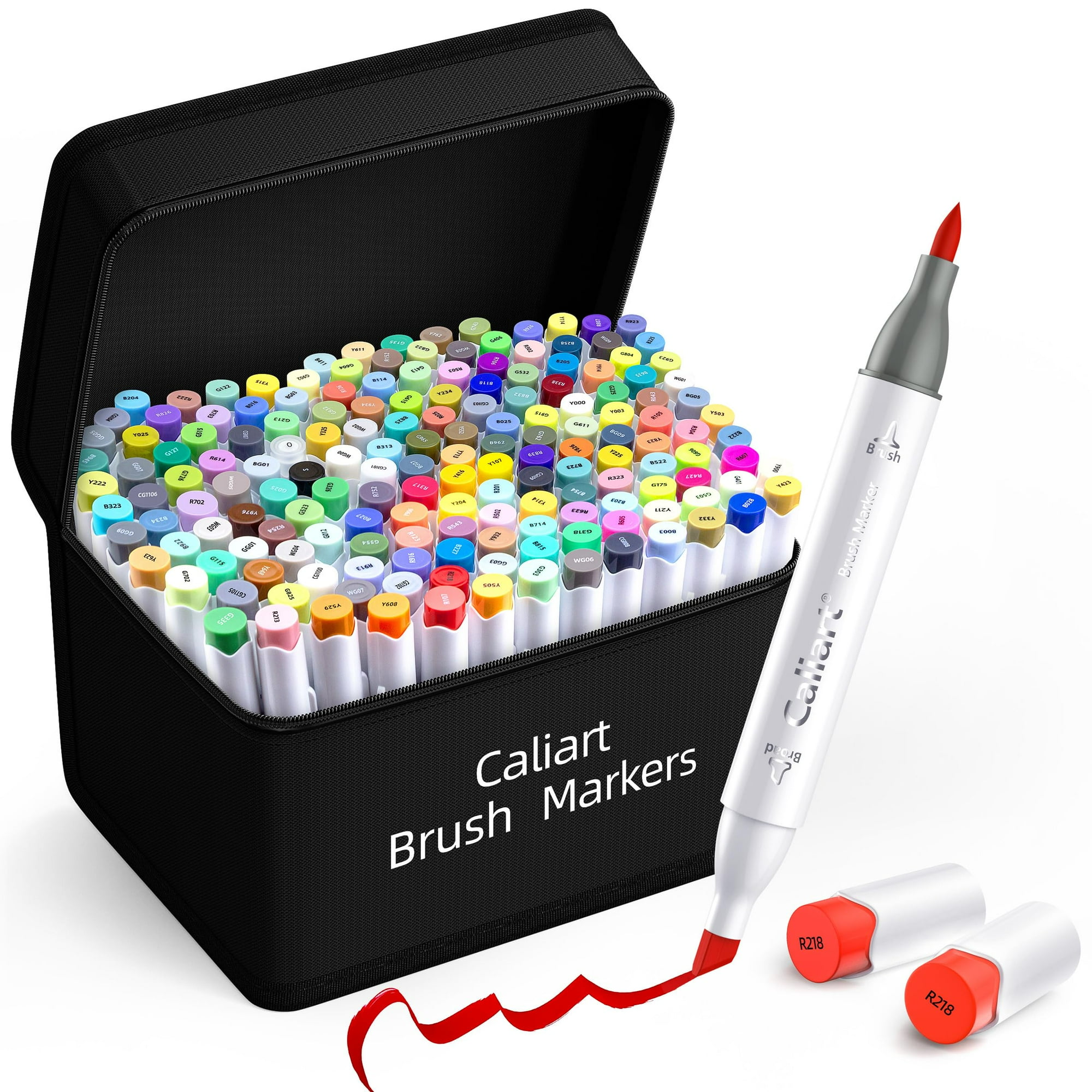 Click here for Caliart 168 Colors Brush & Chisel Alcohol Markers... prices
