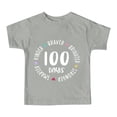 100 Days of School Back to & Boys Baseball T-Shirts Round Neck Short ...